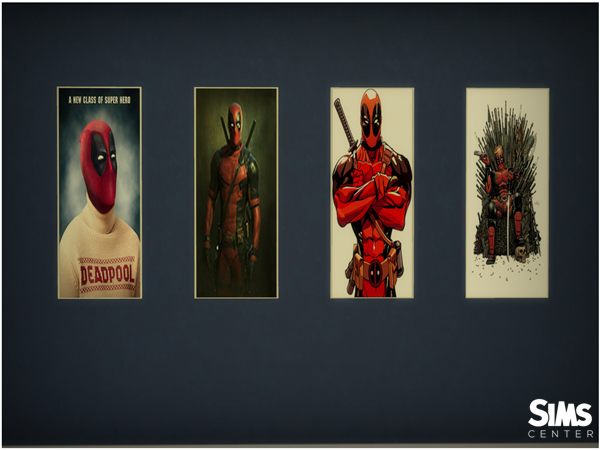 Posters Exclusivos - DeadPool - Sims Center