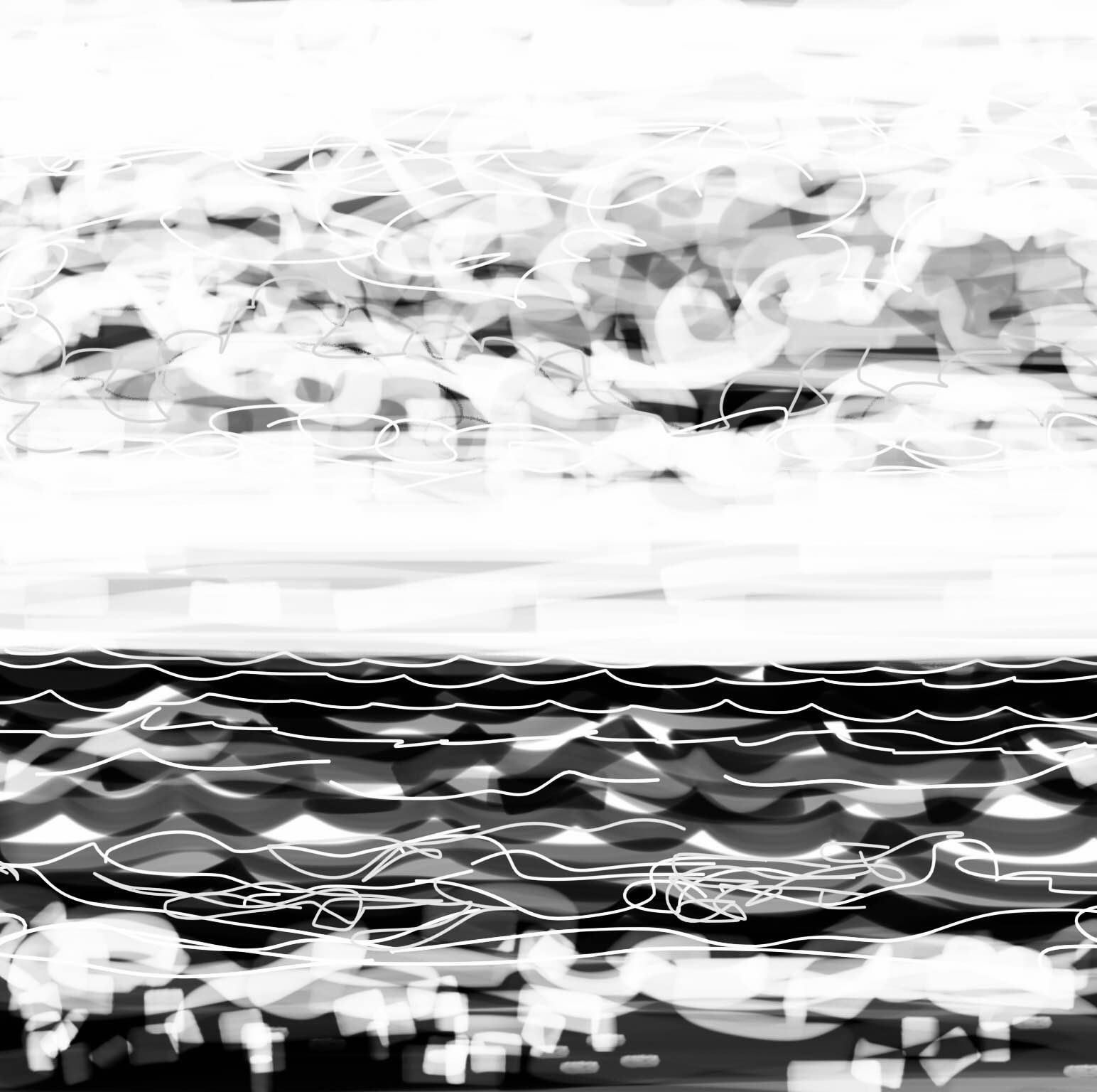 IPAD DRAWINGS - Oceans Series - Wave Patterns - Paint a Masterpiece