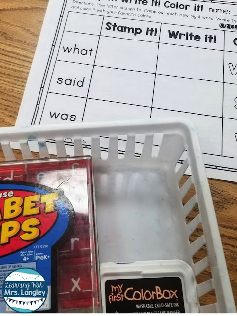 Easy Peasy Word Work | Learning with Mrs. Langley