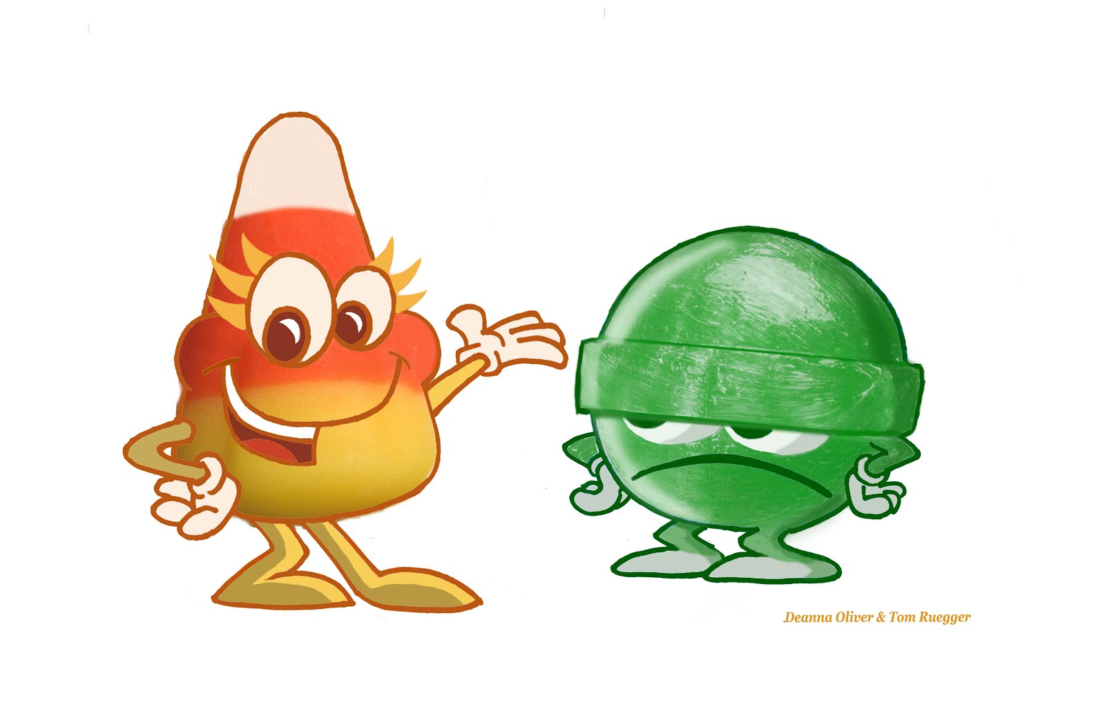 The Sticky Adventures of Candi Corn and Sourball