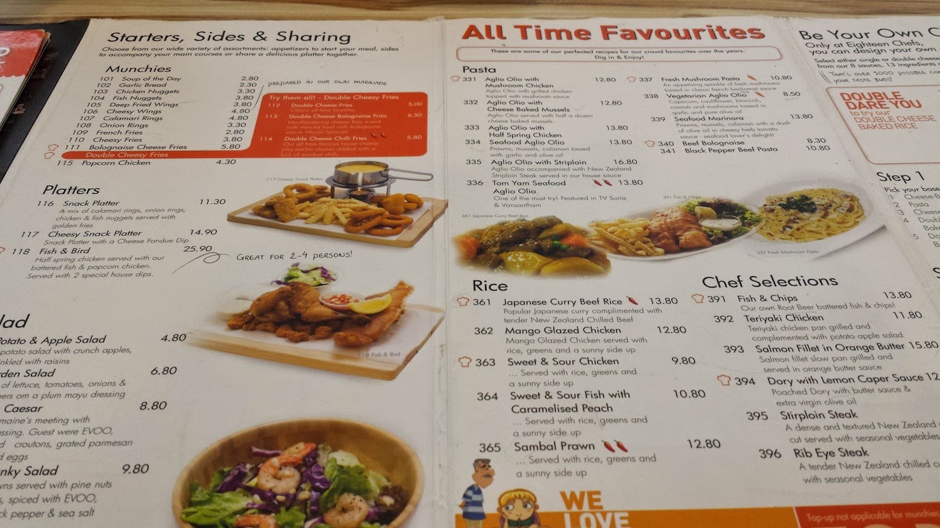 You are gonna love me ♥: Review - Eighteen Chefs @ Orchard Cineleisure