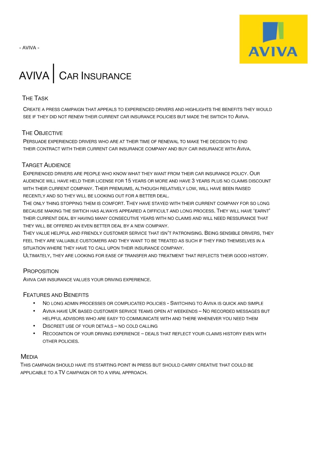 BTEC Creative Media Creative Brief For Advertising btec-creative-media-creative-brief-for-advertising