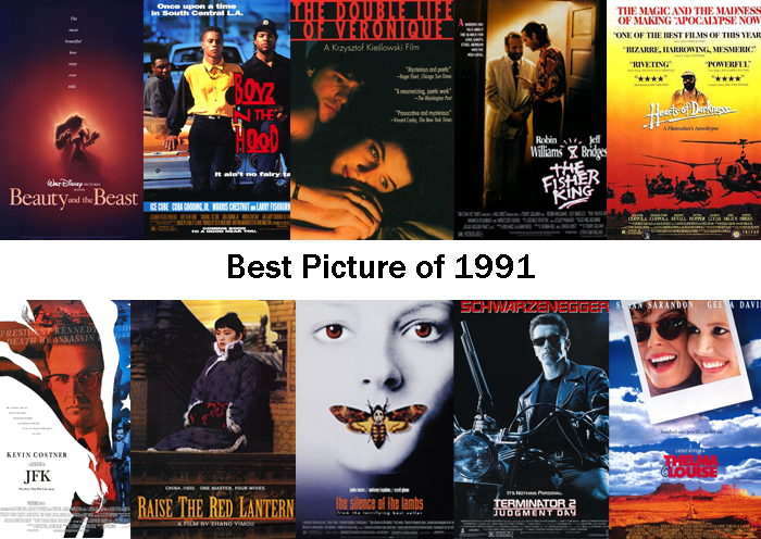 A Mythical Monkey writes about the movies: 1991 Alternate Oscars