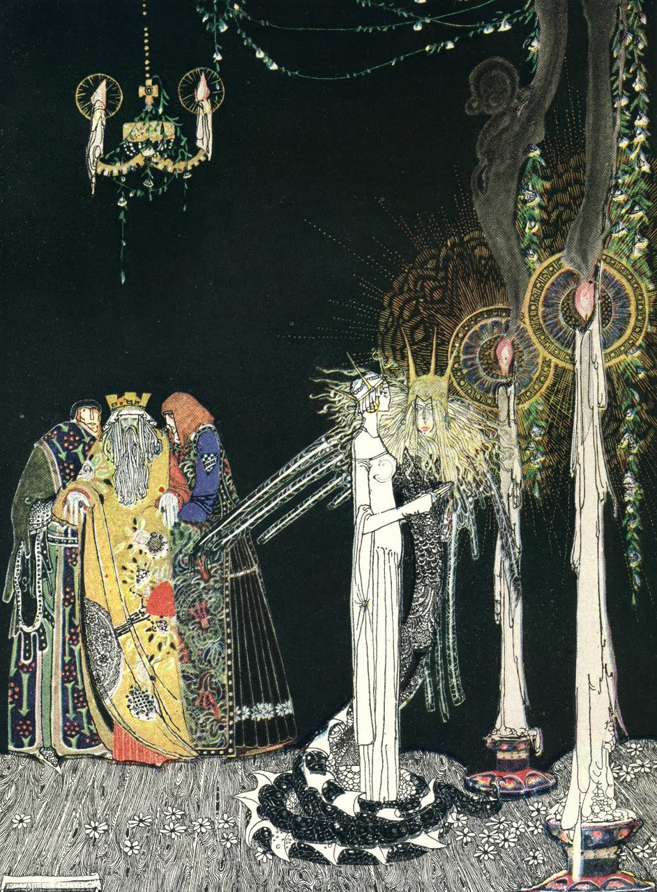 7 das Artes: Ilustrações de Kay Nielsen ( 1886 - 1957 ).