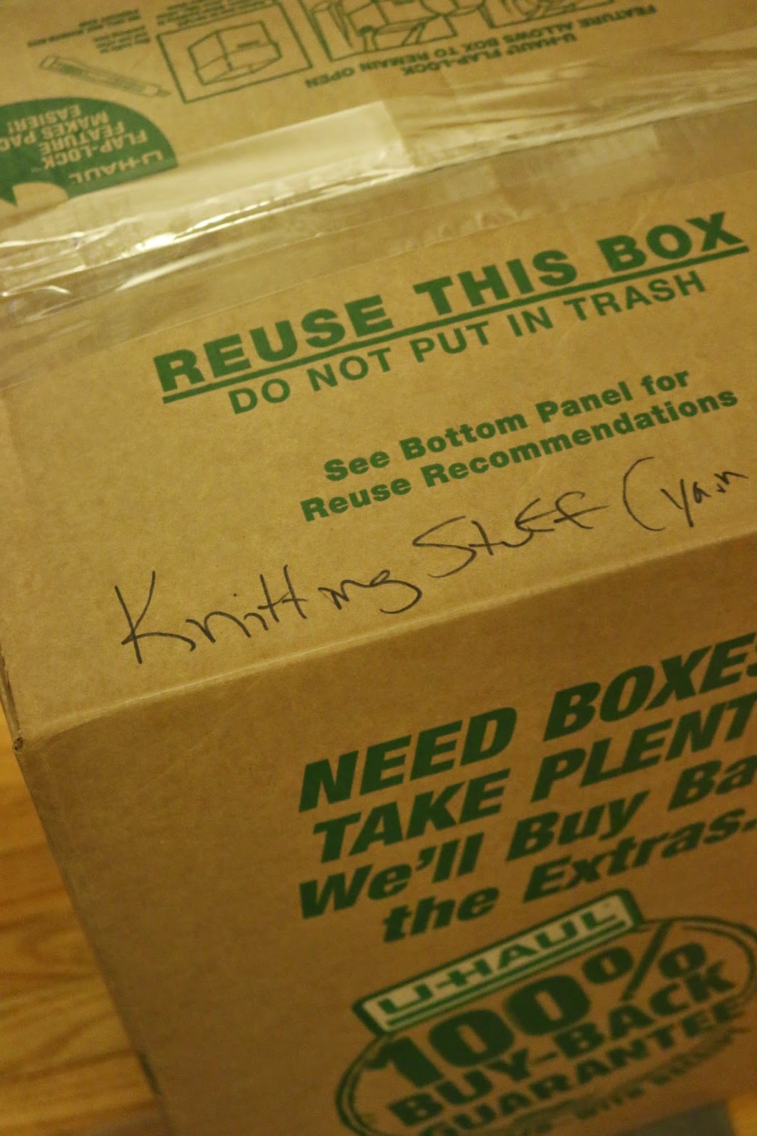 ChemKnits: Moving Again - Rushing to Get Stuff Done