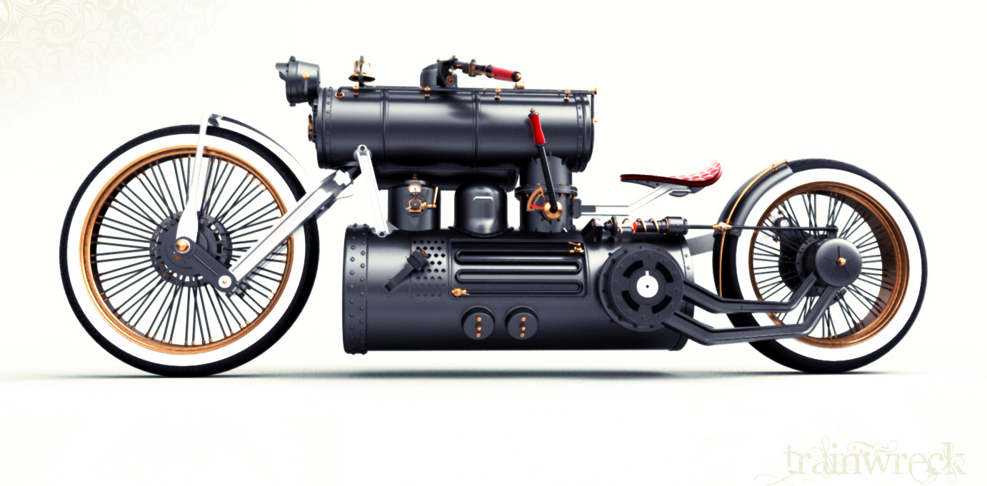 Cronicals of Drift Day: Steam powered bike...