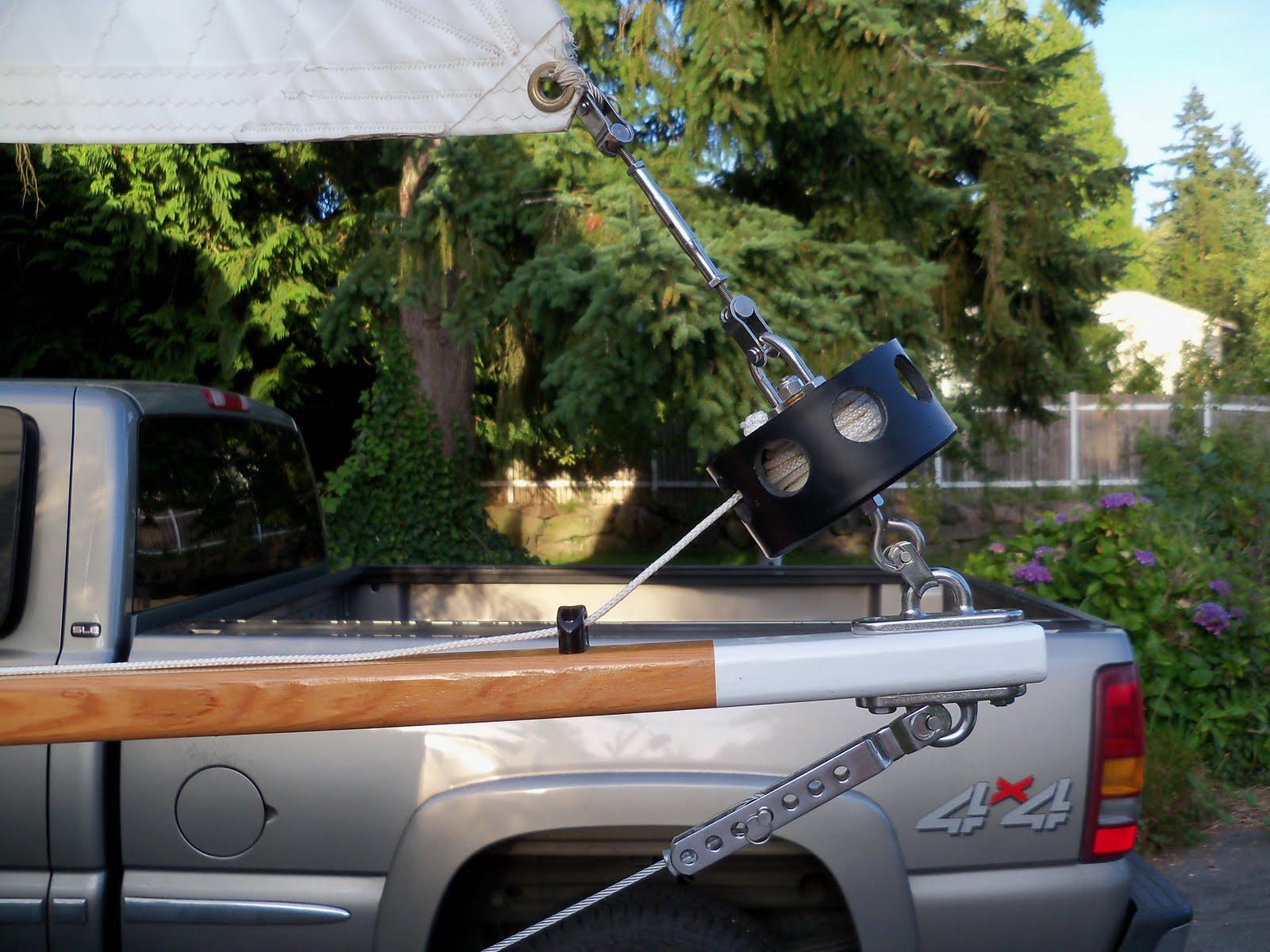 Joel’s Navigator Site: Rigging Complete