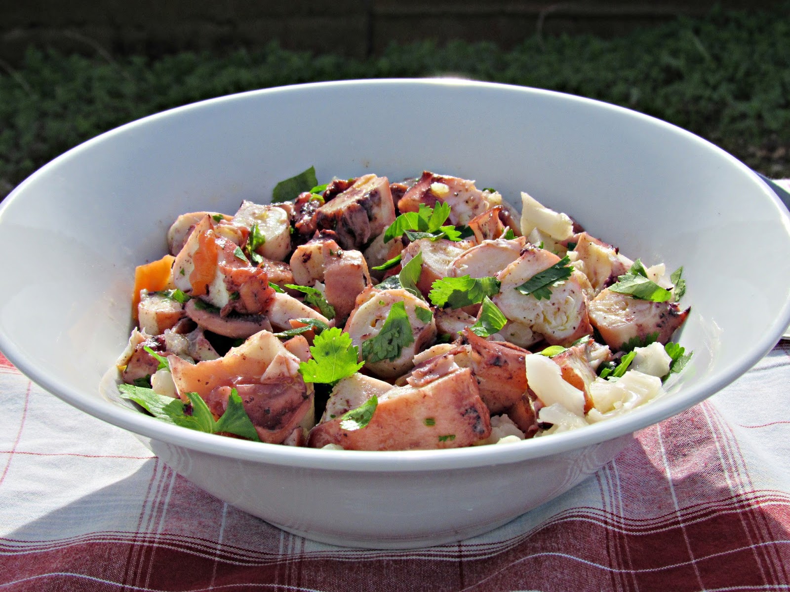 De aprendiz a chef: Salada fria de Pota
