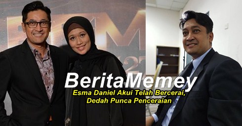 Pelakon Esma Daniel Akui Telah Bercerai, Dedah Punca Penceraian ...