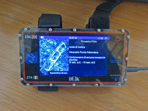 Il sistema interattivo per godere dei reperti archeologici subacquei