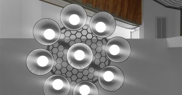 SpaceX Falcon Heavy launch inspires 3D printed carbon fiber lamp - LED news