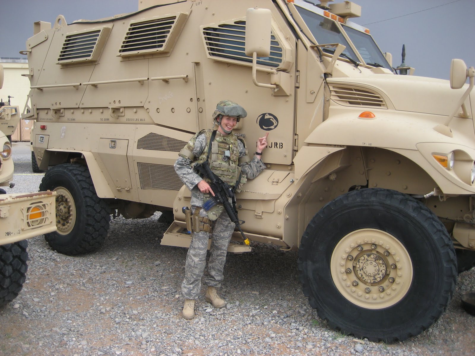Desert Bound '11-'12: MRAP Rolllover