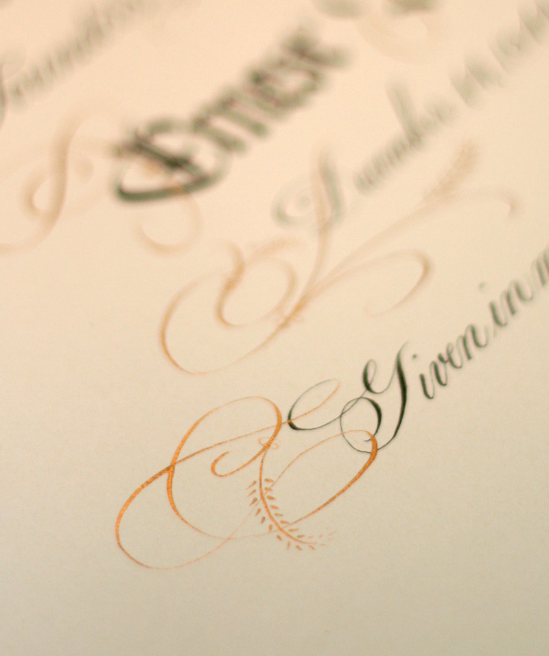 Sally Sanders Calligraphy & Design