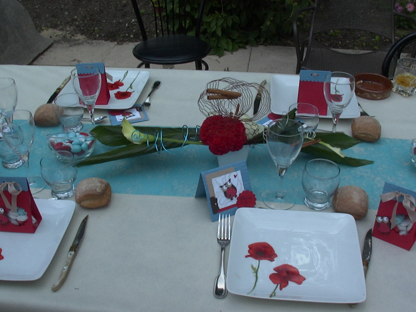 le blog de Moira: Déco table pour une communion.