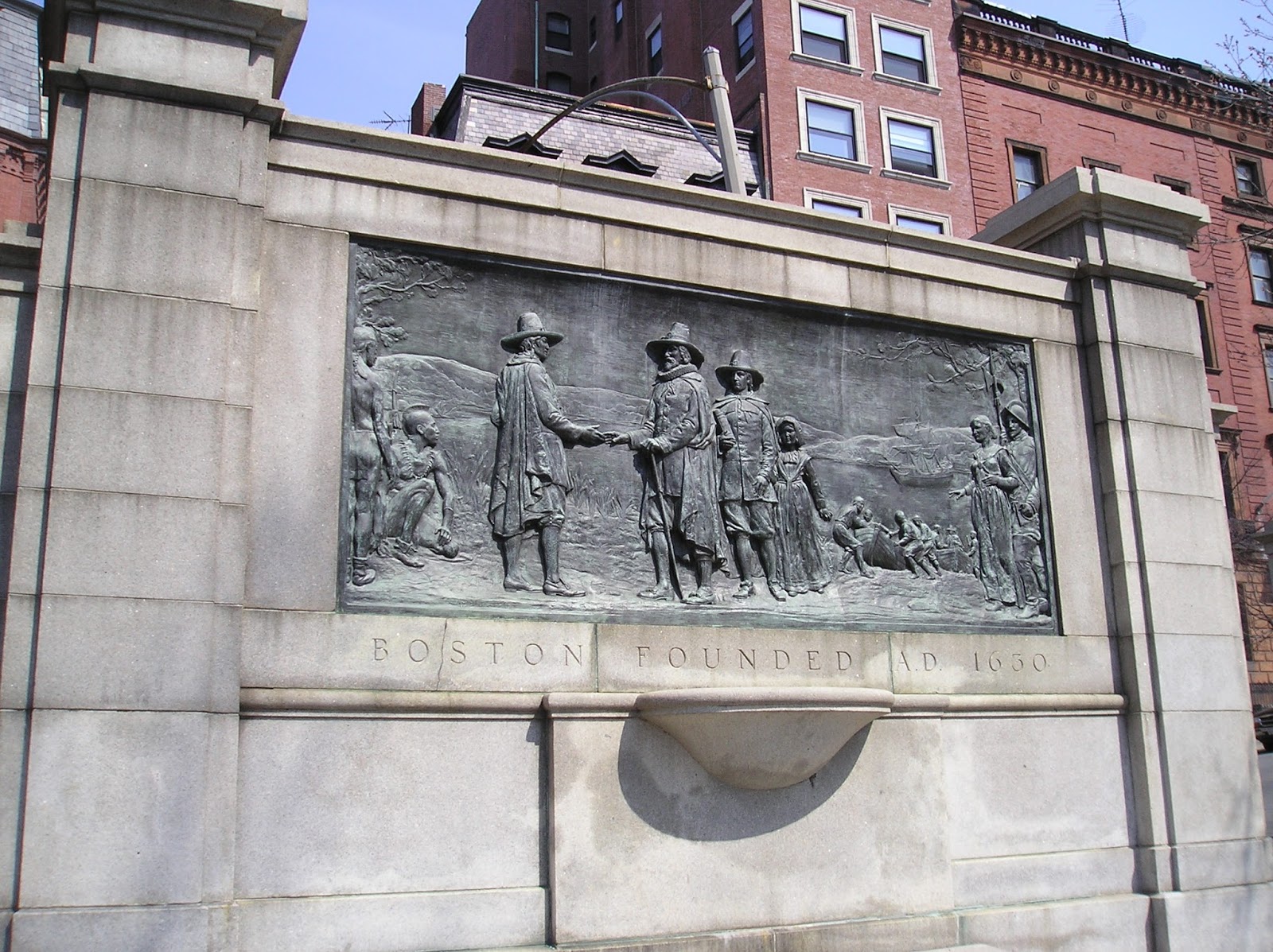 Boston Bronze and Stone Speak To Us: Happy Birthday Boston: Boston ...