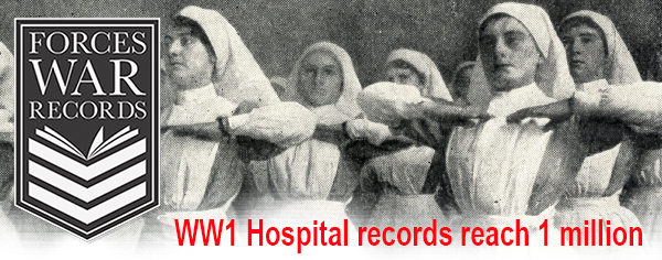 The GENES Blog: 1 million First World War hospital records on Forces ...