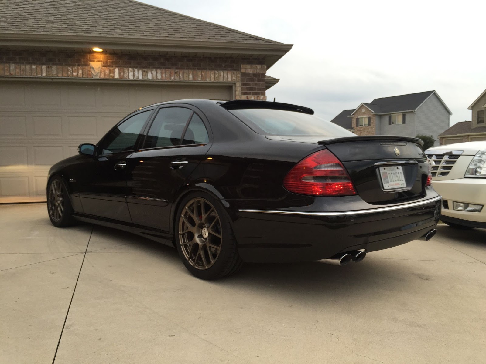2005 Mercedes-Benz W211 E55 AMG on 19" TSW Nurburgring | BENZTUNING