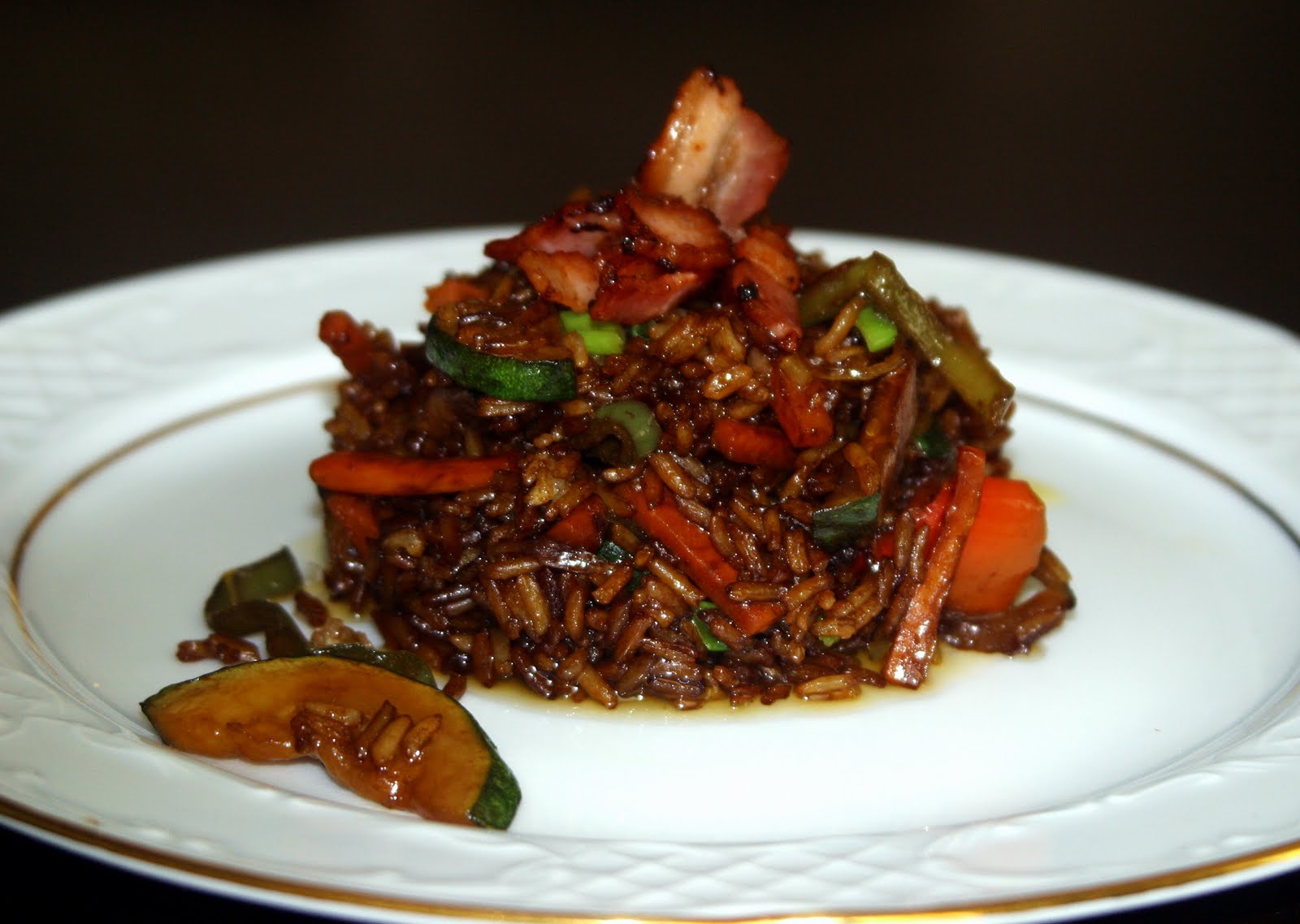 CAROLINE´S CREATIVE FOOD: ARROZ SALTEADO CON VERDURAS Y SOJA