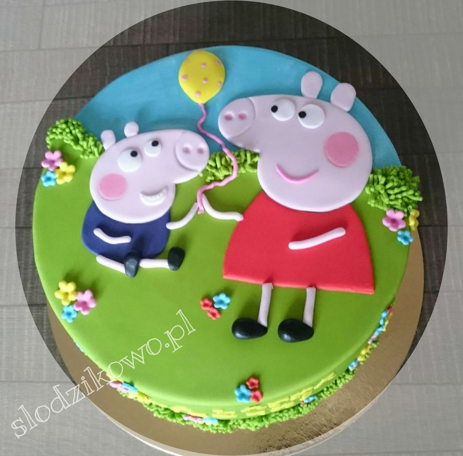 Słodzikowo: Tort z Peppą