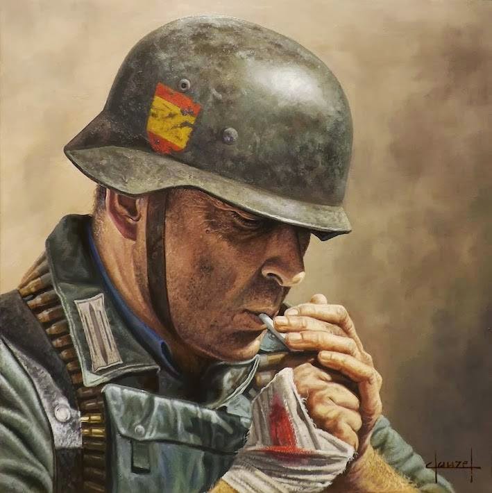 Pinturas de Guerra: homenaje a la división azul