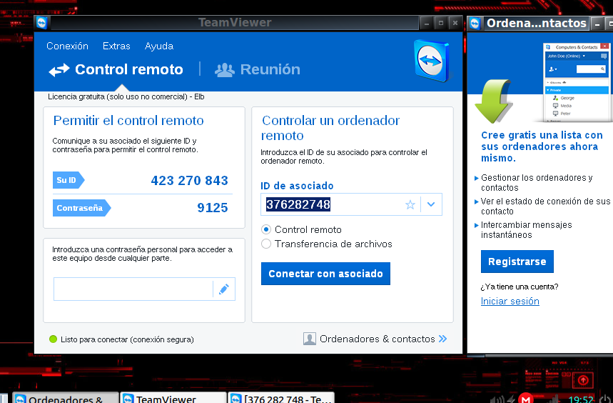 Profesor Cyber: Conexiones remotas (Parte 2: TeamViewer)