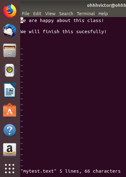 Linux Commands 3 and text editor - Linux