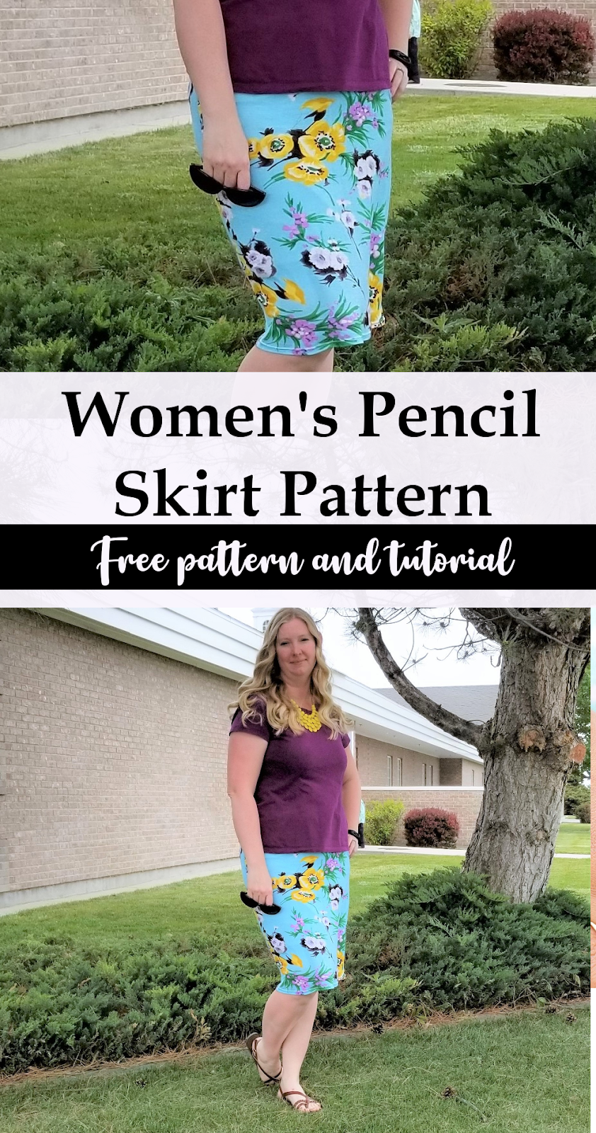 Pencil Skirt Pattern for Women | Sew Simple Home