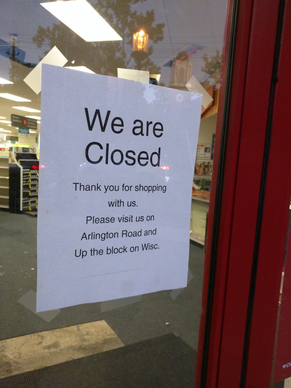 Robert Dyer @ Bethesda Row: CVS cleared out at Wisconsin Ave. and ...