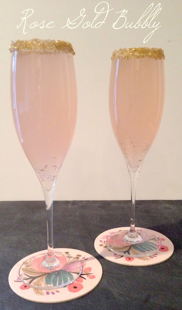 Dooley Noted Style: Thirsty Thursday - Rose Gold Cocktail