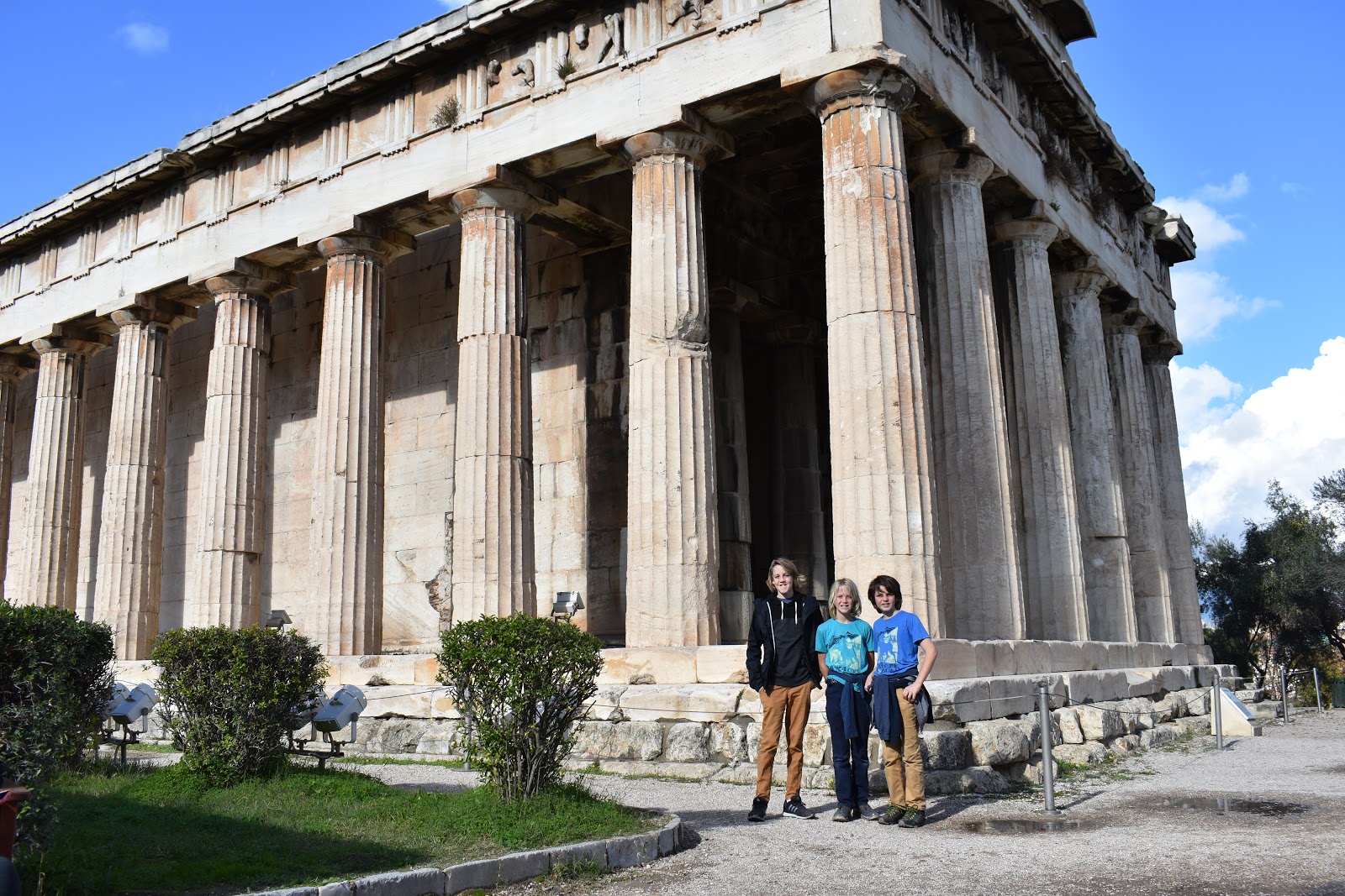 Taylor Boys Blog: Europe Day Forty Eight - The Greek Forum