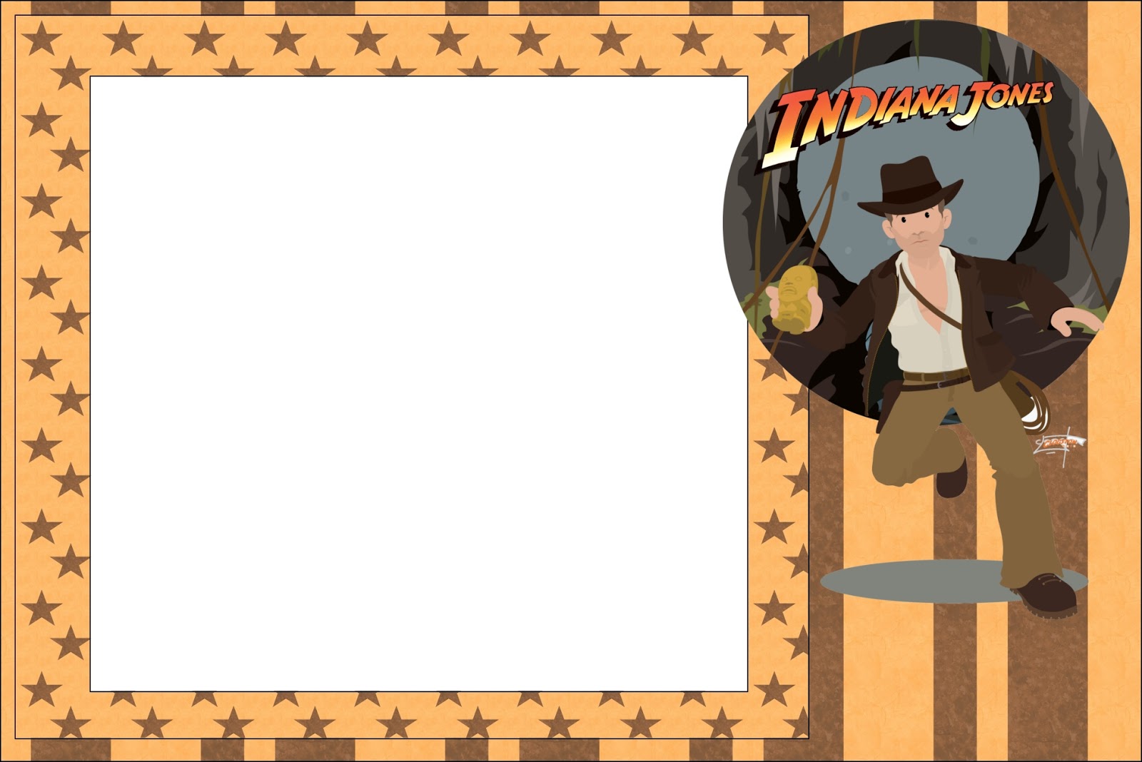 Indiana Jones: Free Printable Invitations. - Oh My Fiesta! in english