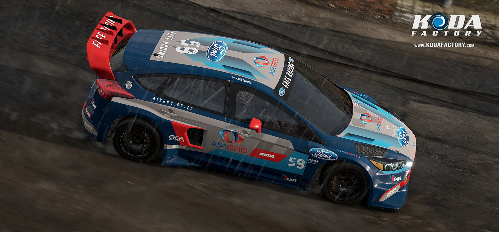 Koda Factory: Fafe Racing Ford Focus RS RX | Project Cars 2