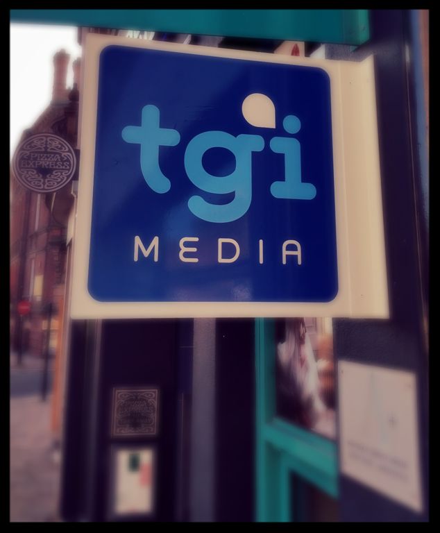 The Green I Signs Blog: Signs for TGI Media supplied & fitted by Green ...