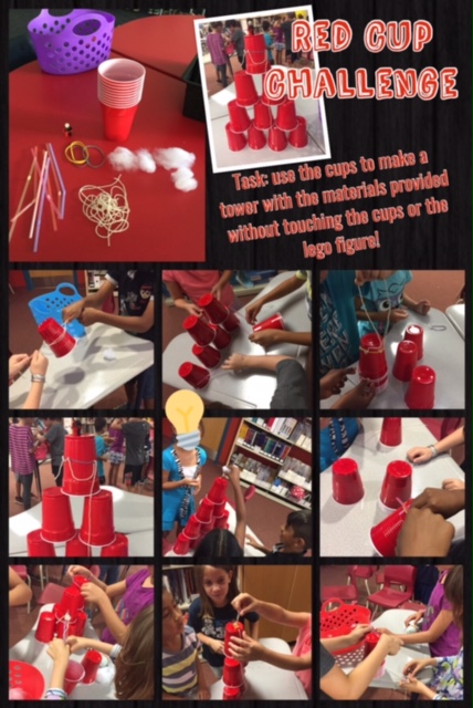 Mrs. Ciampa's Grade 3 Class: STEM Task: Red Cup Challenge