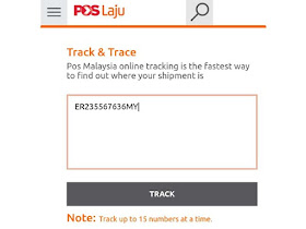Que Achmad Dot Com: Cara Semak Pos Laju Tracking Secara Online dan SMS ...