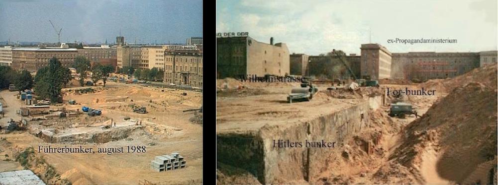 Traces of Evil: Site of Hitler's Bunker and New Reich Chancellery