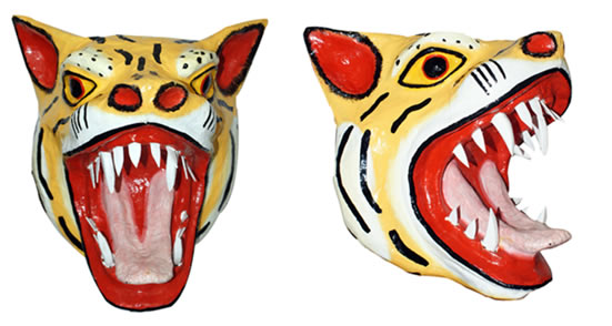 Mascara de tigre - Imagui