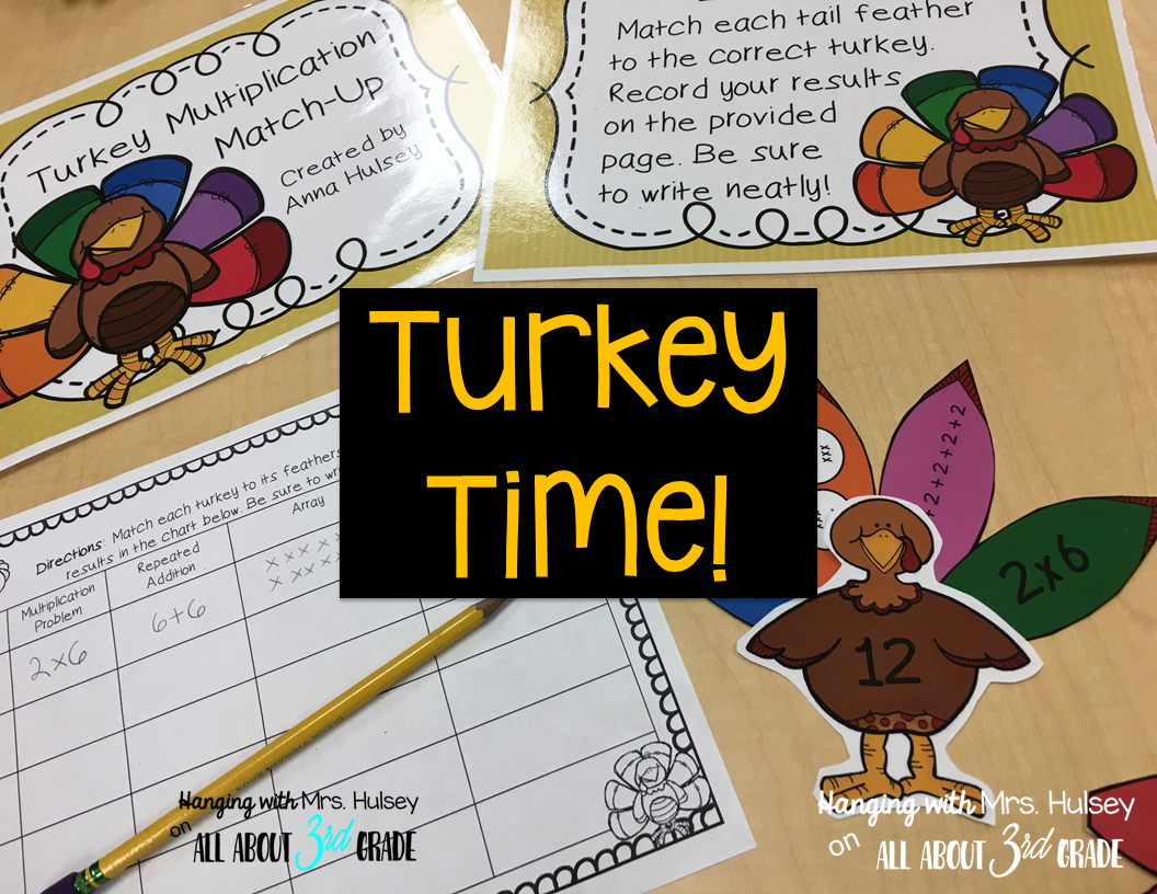 Turkey Time! | All About 3rd Grade