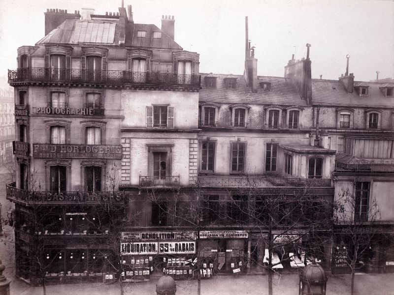 34 Rare Photos That Capture Paris in the mid-19th Century | Vintage ...