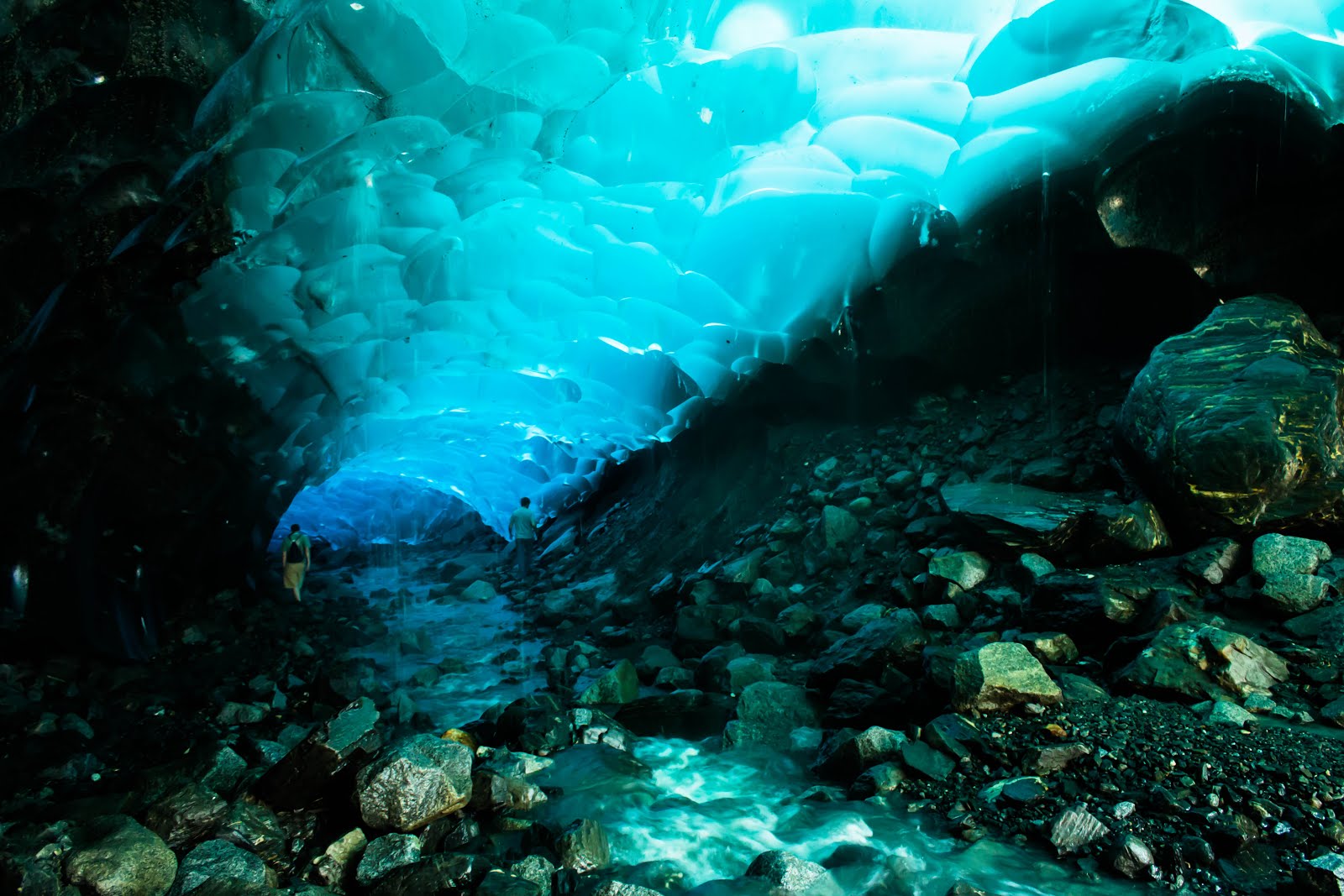 Amazing Places On Earth: Mendenhall Ice Caves, Juneau, Alaska
