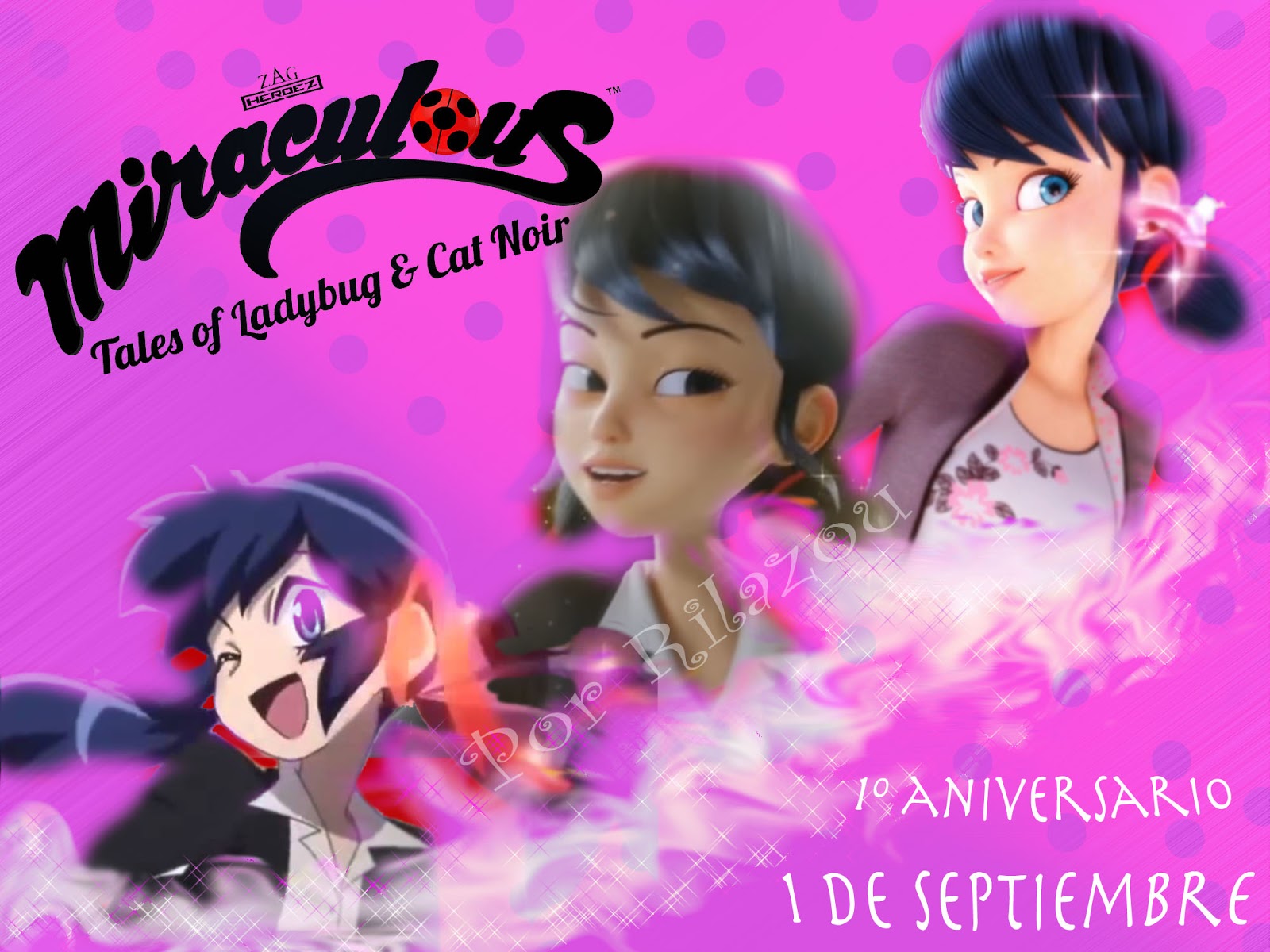 El Cielo no es un Límite: ANIVERSARIO OFICIAL DE MIRACULOUS LADYBUG Y ...