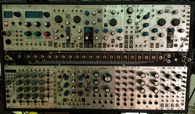 MATRIXSYNTH: Mixed Eurorack Modular System in Make Noise Case