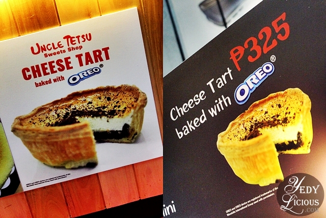 Uncle Tetsu Signature Cheese Tart and Cheese Tart Baked with Oreo ...