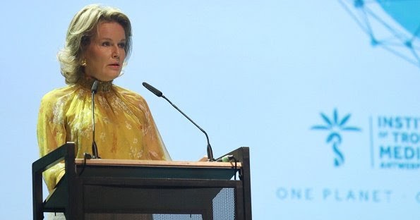 Queen Mathilde attended ITM's 60th Colloquium in Antwerp | Newmyroyals ...