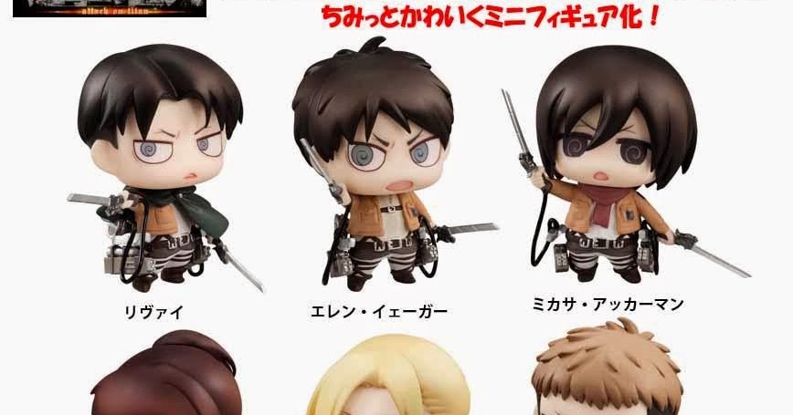 NCSX Video Games and Toys: TOYS Attack on Titan Collection Figure ...