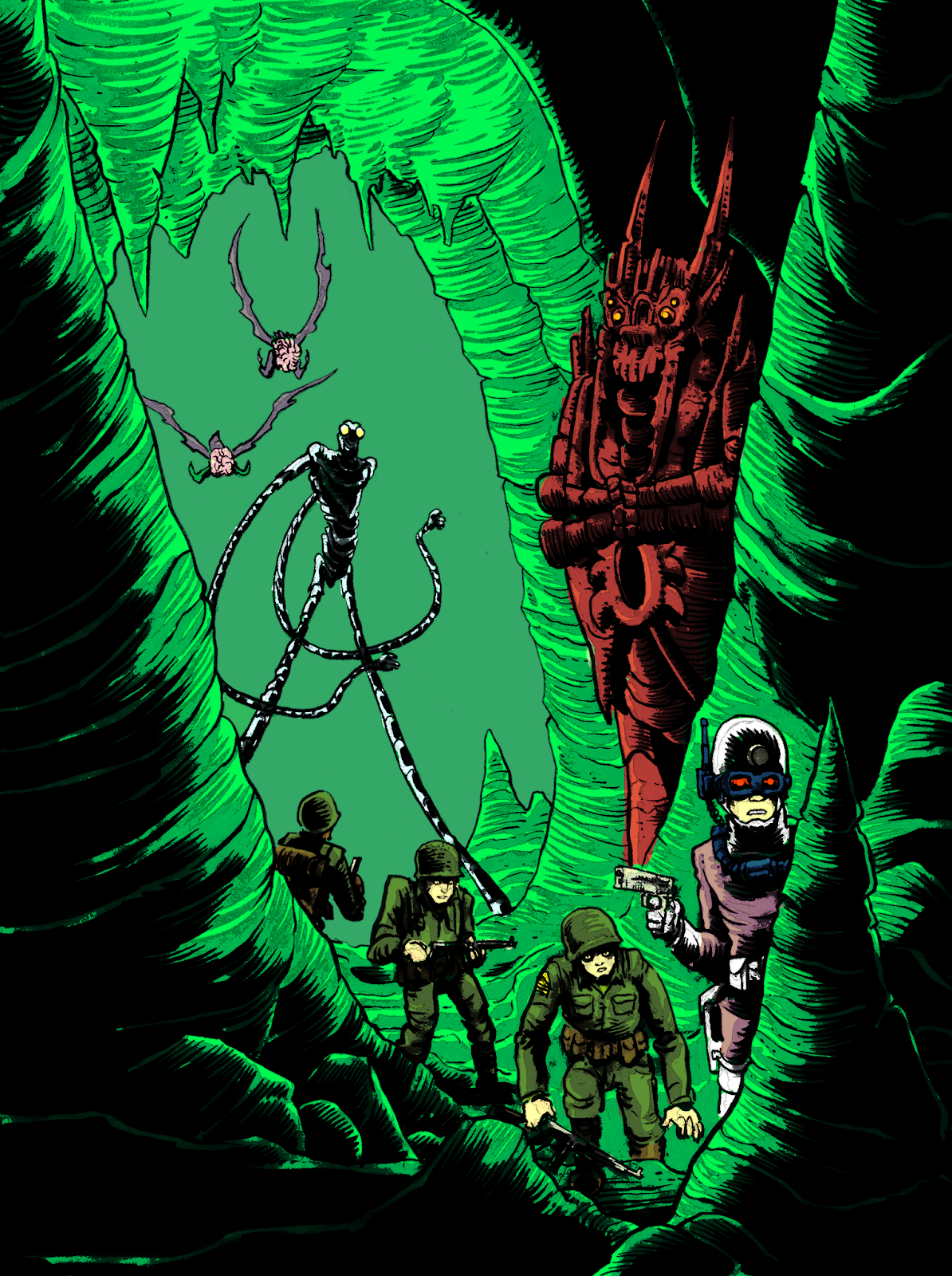 From the Sorcerer's Skull: Atomic Age Operation: UNFATHOMABLE!