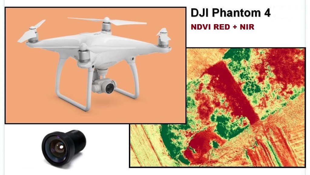 DJI Drone NDVI Camera Kit Applied to Farming | Agriculture, Technology ...