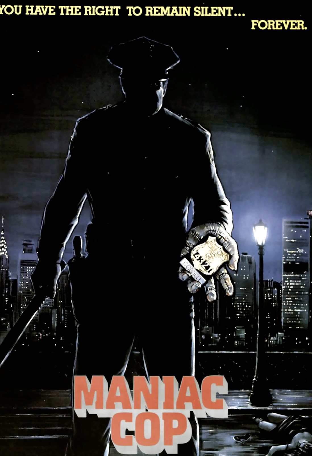 cult film freak: REVIEW OF THE FIRST MANIAC COP