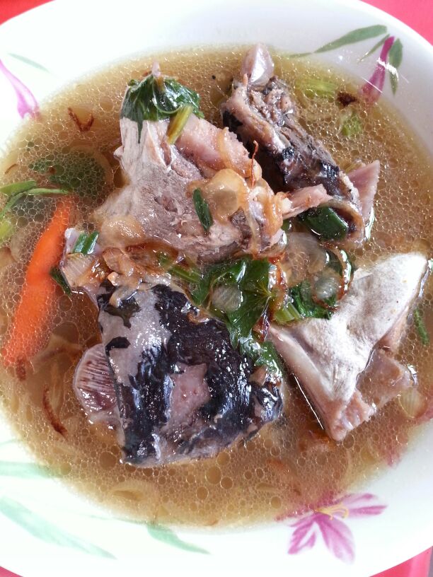 ♥♫♥ Bukan Air Tanganku... ♥♫♥: Resipi Sup Kepala Ikan Plotan