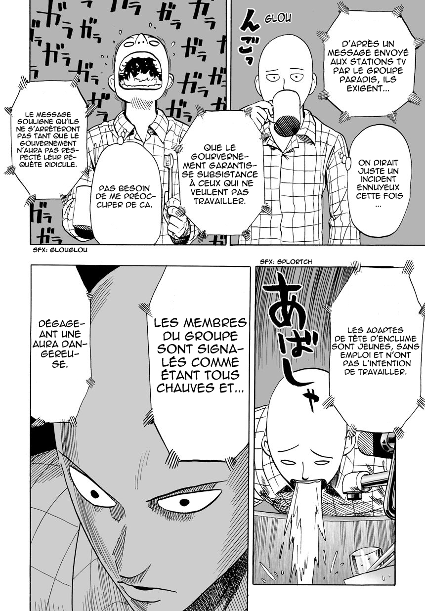 Scan One Punch Man : Chapitre 12 | One punch man manga